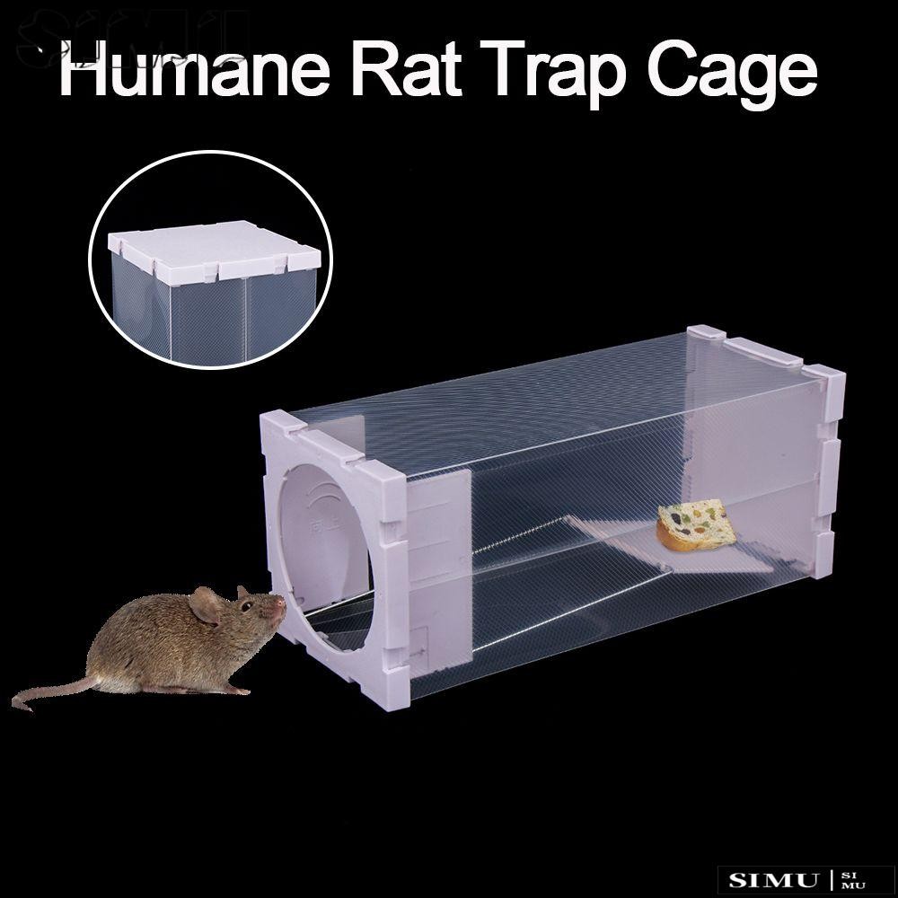 SIMULR Rat Trap Cage Professional Tool Lightweight Trap Station ...