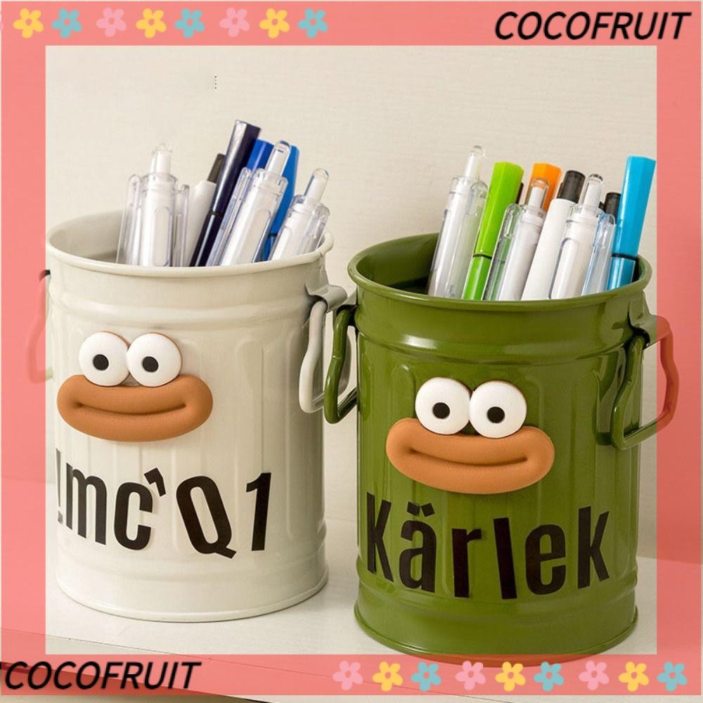 COCOFRUIT Cartoon Pen Holder, Students' Office Stationery Simple ...