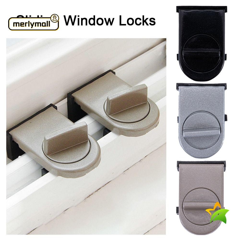 MERLYMALL Sliding Window Locks, Security Protection Metal Window ...