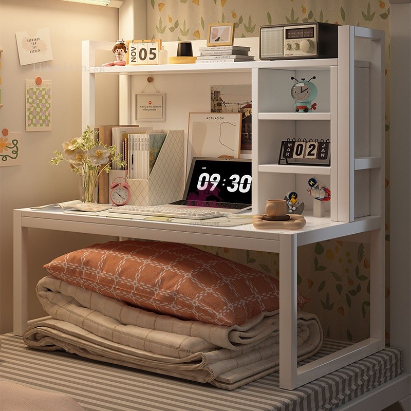 Dormitory Fantastic Bed Steel Frame Laptop Desk Bay Window College ...