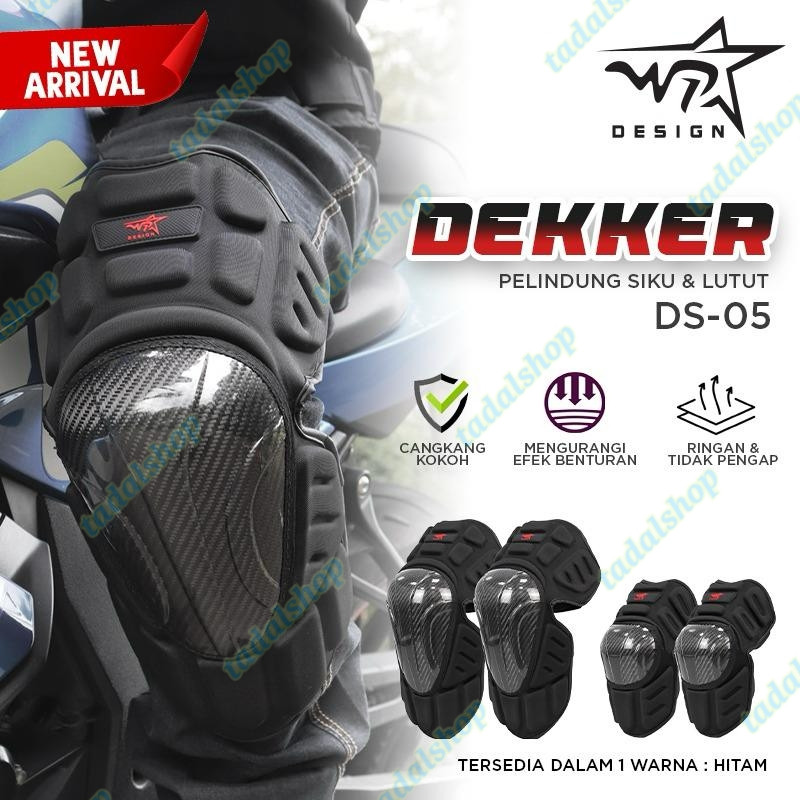 SIKU PREMIUM DESIGN Motorcycle Dekker Knee Protector Motorcycle Knee ...