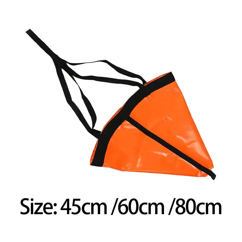 Sea Drogue Anchor Buoy Sock Floating Anchor Compact Parachute Boat ...
