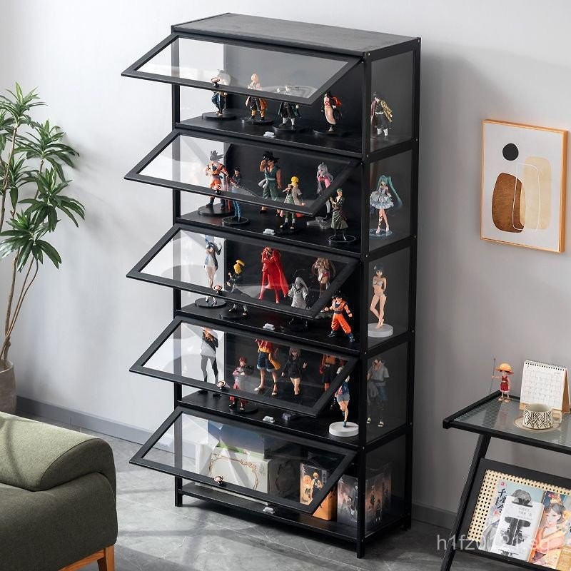 Display Cabinet Gundam Storage Cabinet Shelf Display Cabinet Building ...