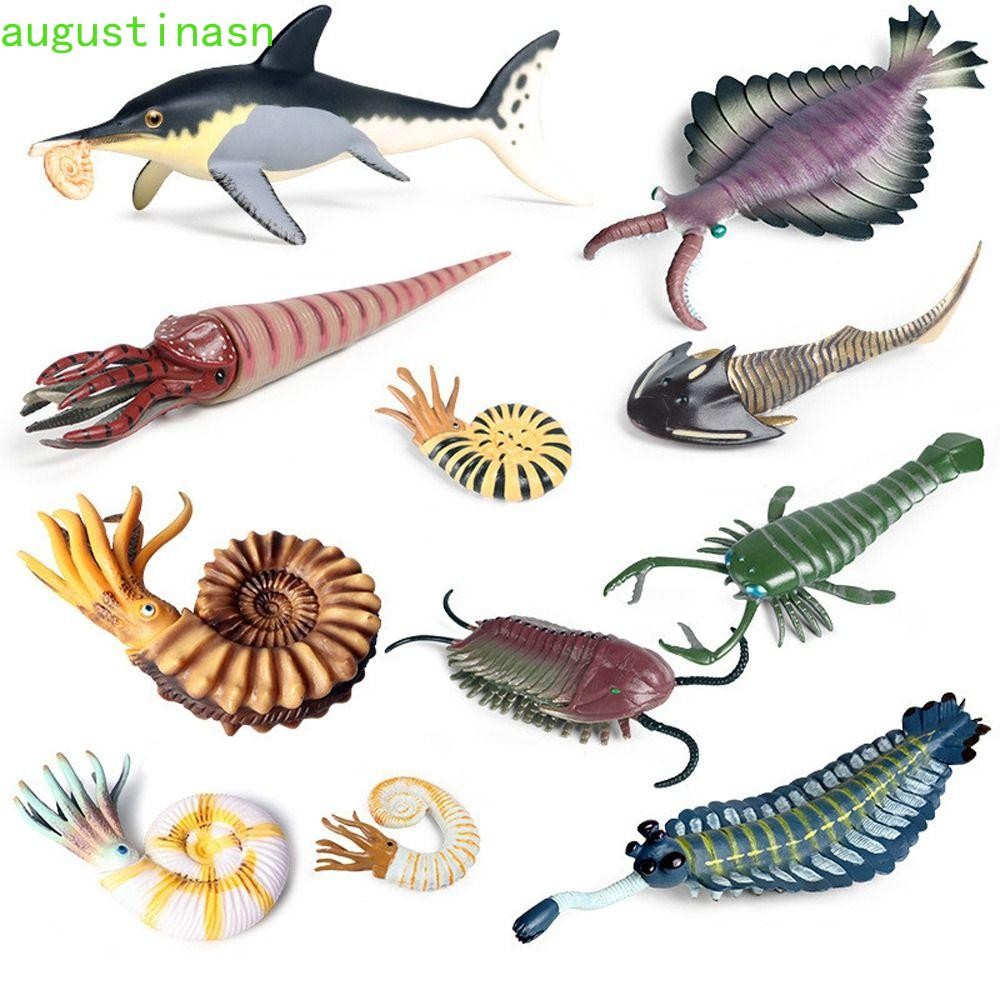 AUGUSTINASN Ocean Animal Figure, Prehistoric Simulation Marine Life ...