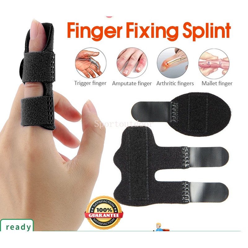 Pain Relief Finger Support Trigger Corrector Finger Fixing Splint Brace ...