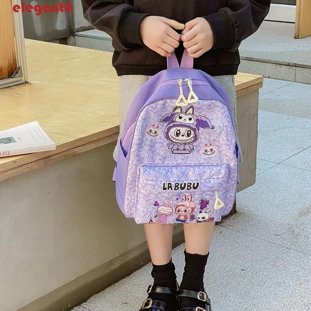 ELEGANT Labubu Backpack, Full Color Adjustable Straps Labubu Daypack ...