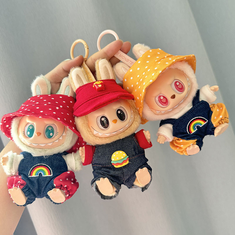 Labubu Doll Clothes Set Labubu V2 Clothes Accessories Clothing DIY Kid ...