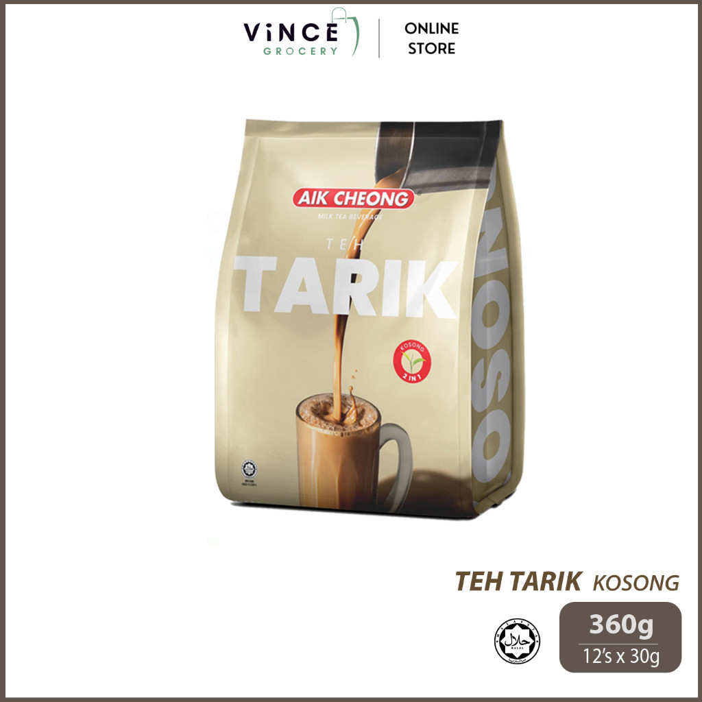 AIK CHEONG Teh Tarik Kosong | 360G [12's x 30G] | Shopee Singapore