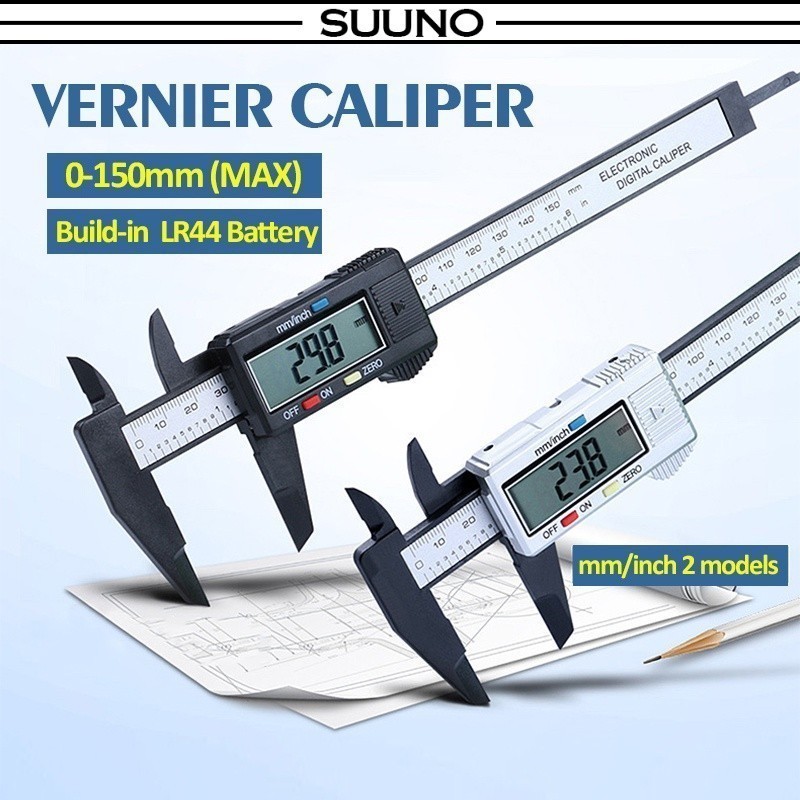 Measure Internal and External Measuring Tool 150mm Electronic Digital ...