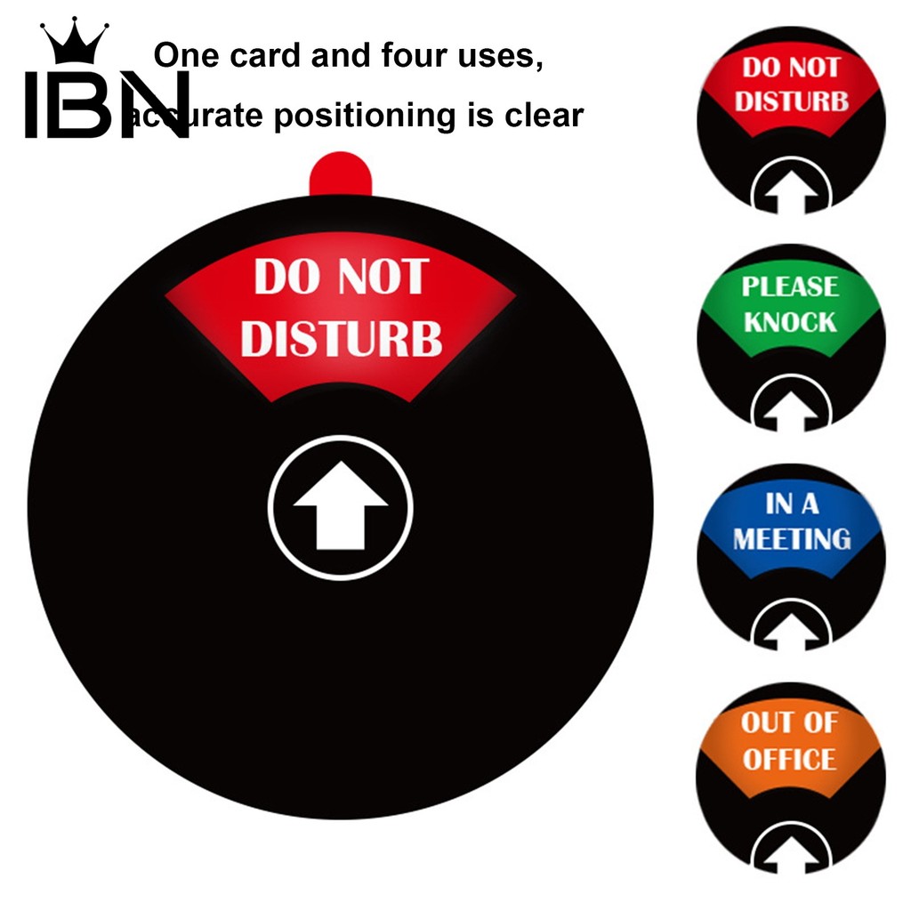 IBC-Office Signage Self-adhesive ic Anti-slip Removeable Legible ...