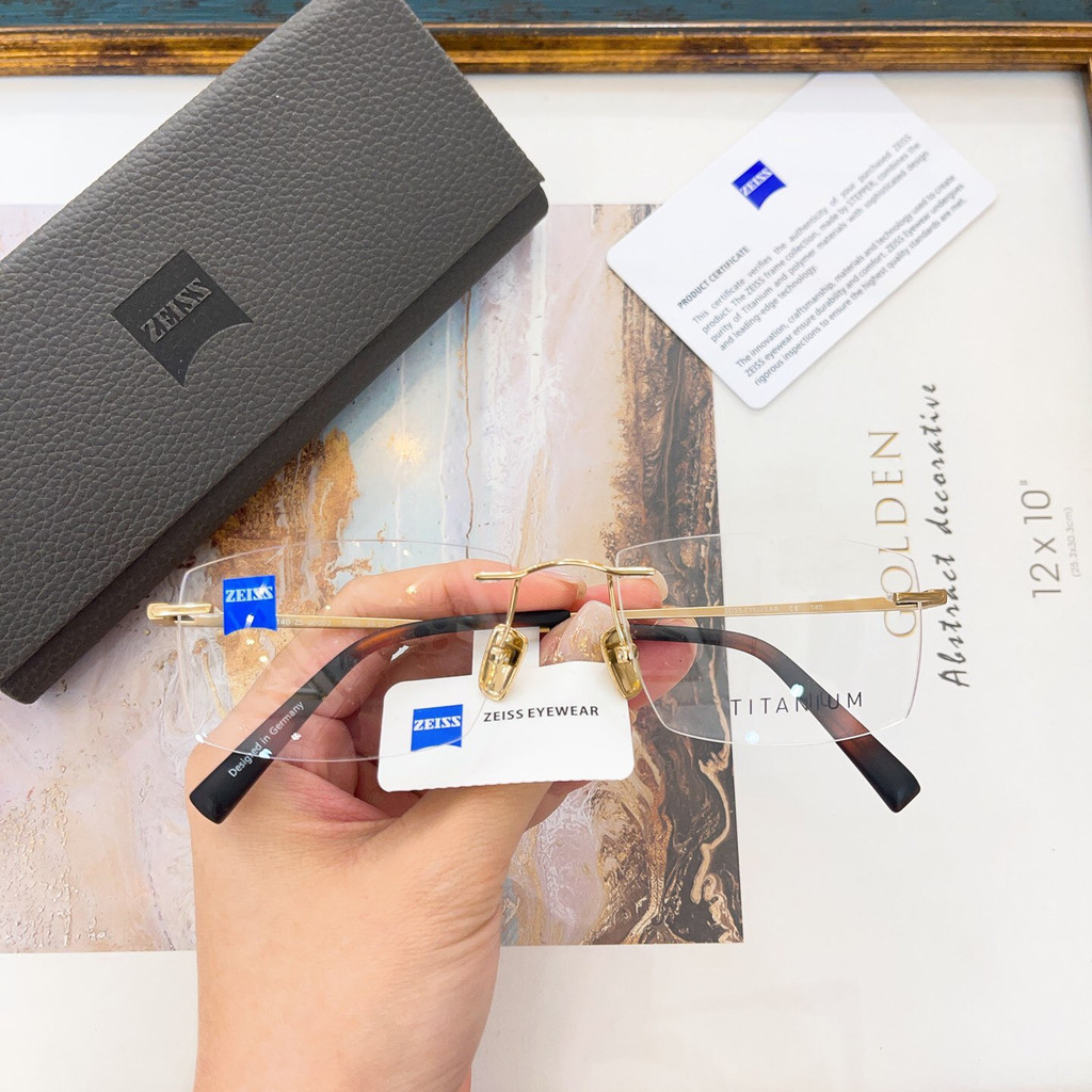 [High Quality] ZEISS Glasses ZS60003 Business Style Ultra-Light Pure ...