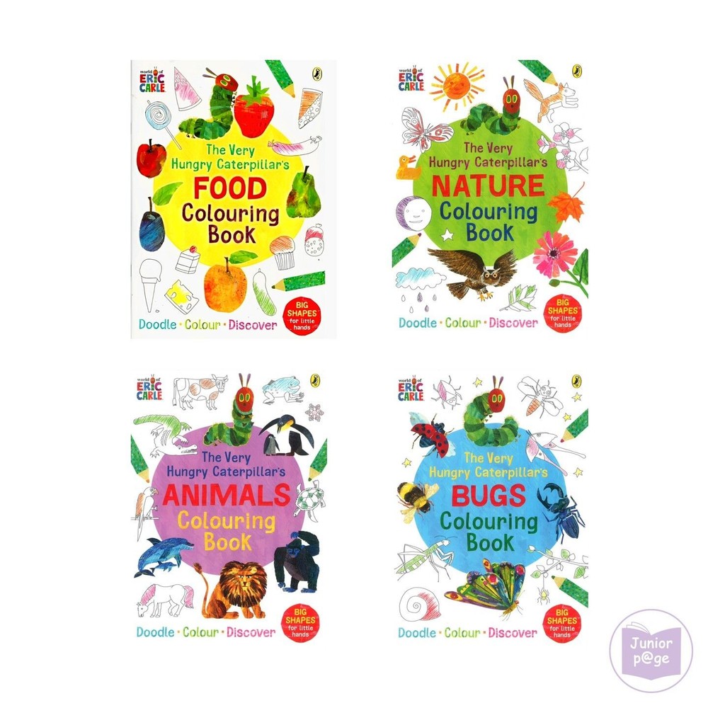 The Very Hungry Caterpillar's Colouring Book ( Food / Bugs / Animals ...