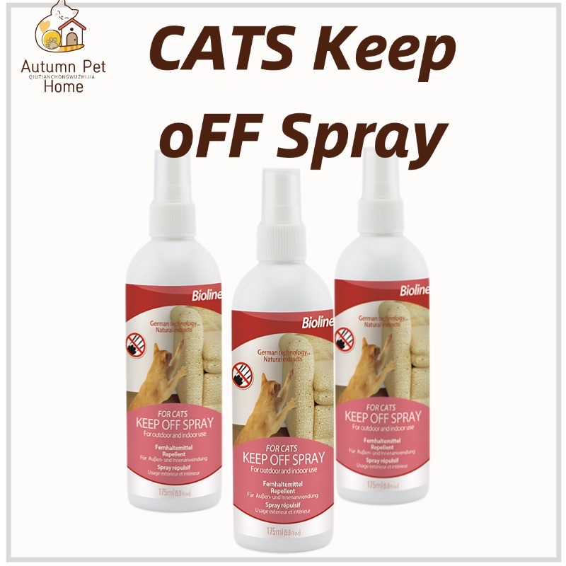 AUTUMN 175ml Cat Keep Off Spray Repellent Training Spray Anti-Scratch ...