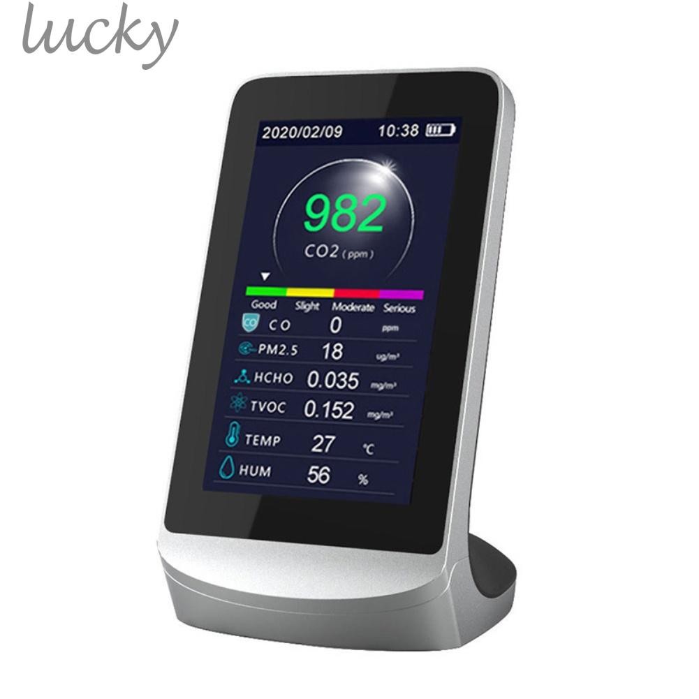LUCKY~Air Quality Detector CO Detection HCHO Detection Historical Data ...