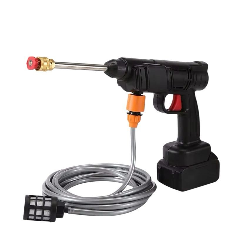 Cordless High Pressure Water Gun Car Wash Floor Tiles Cleaner Spray Gun ...