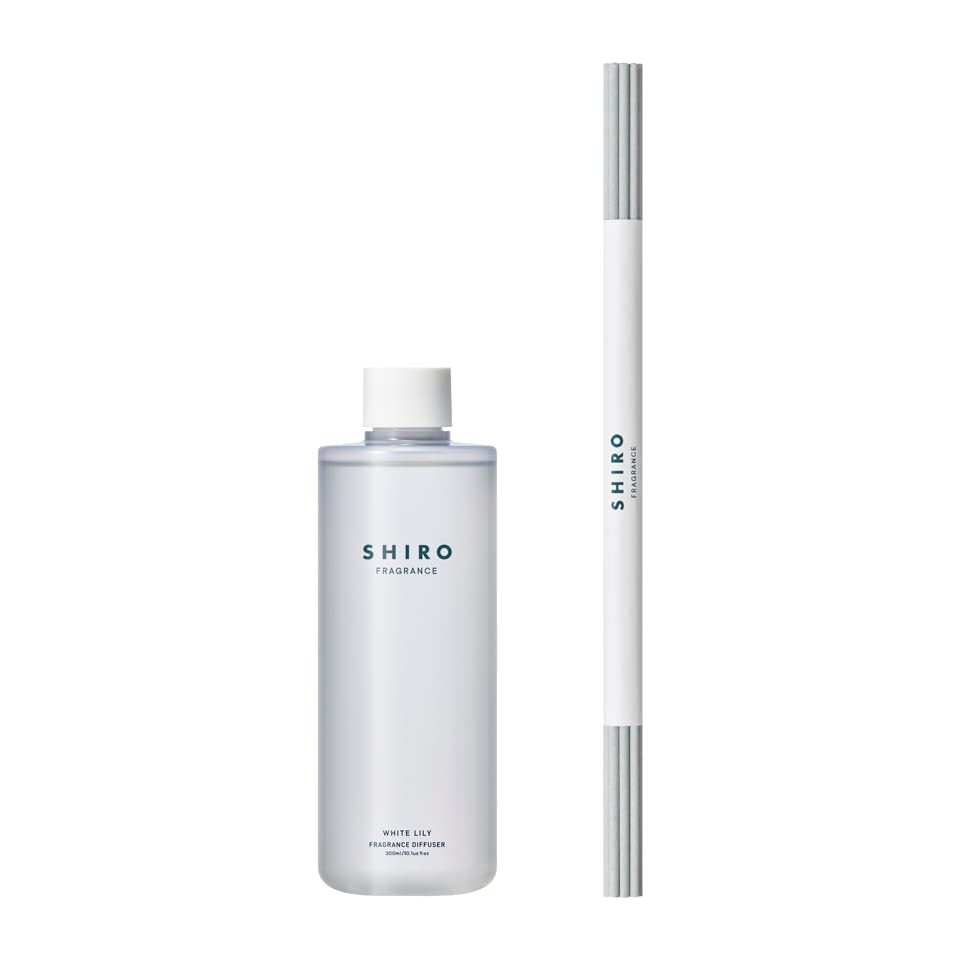 SHIRO White Lily Fragrance Diffuser Liquid (300mL / Lasts for 3 Months ...