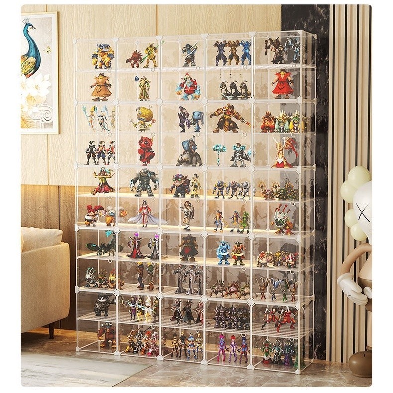 Lego display cabinet toy model store display transparent cabinet ...