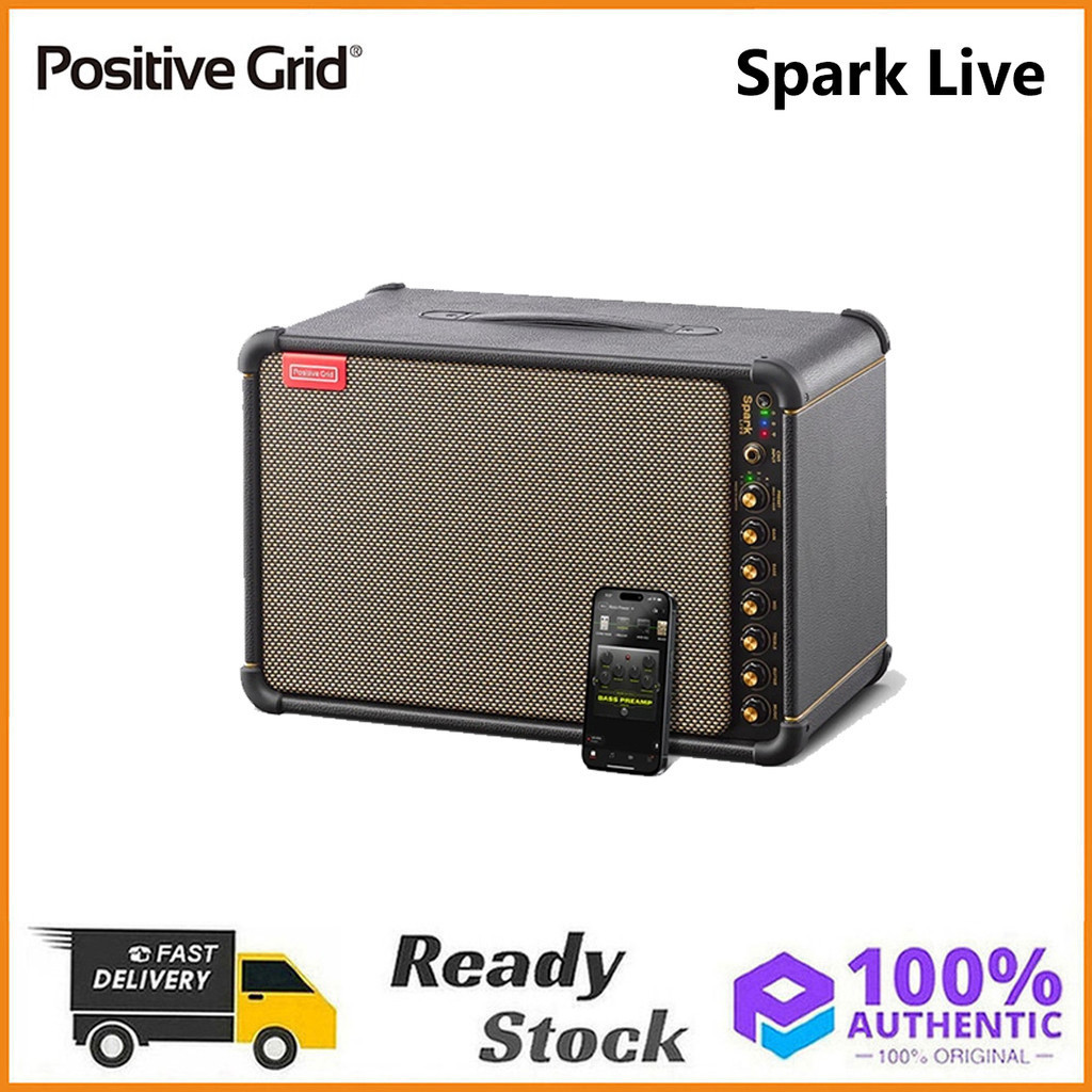 Original Positive Grid Spark Live Smart Guitar Amp | Shopee Singapore