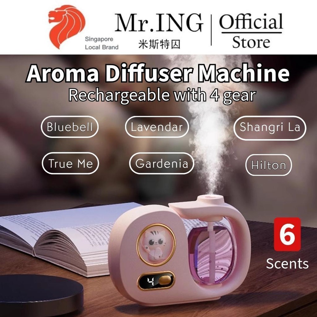 Rechargeable Automatic Air Fragrance Diffuser Home Toilet Air Freshener ...