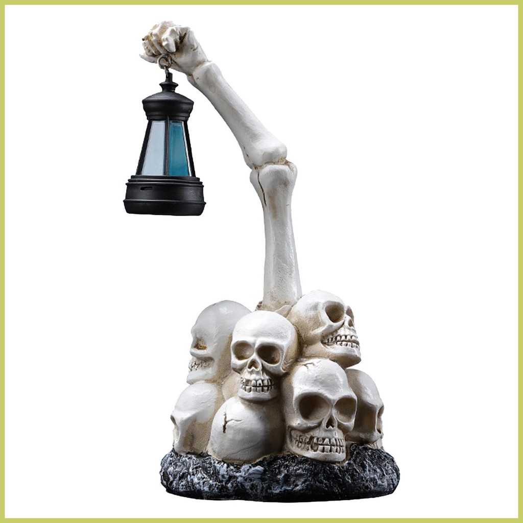 Outdoor Skeleton Hand Decoration Resin Skeleton Hand held Lamp ...