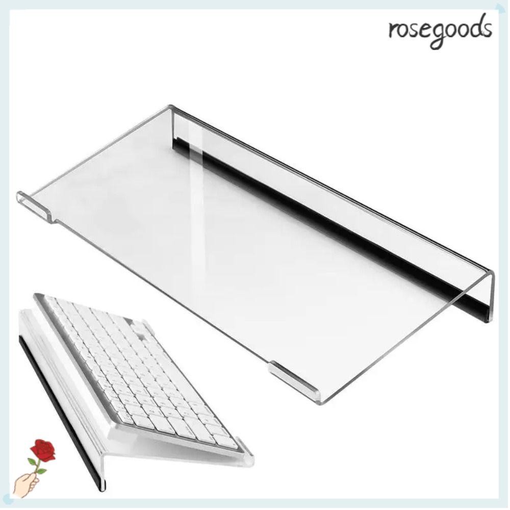 ROSEGOODS1 Laptop Stanf, Acrylic Adjustable Keyboard Display Stand ...
