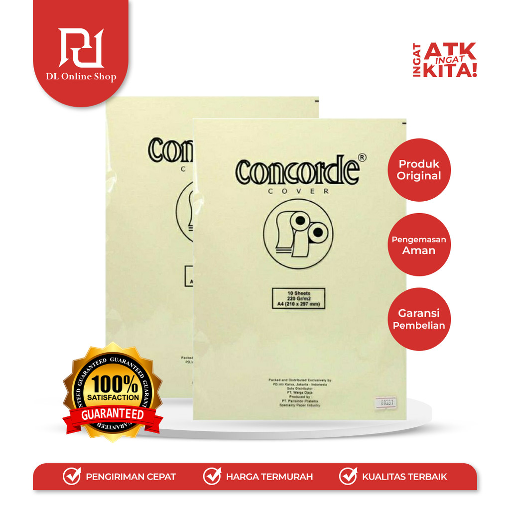 Paper CONCORDE/ PAPER NO 80231 (1PACK/ 10SHEETS) | Shopee Singapore