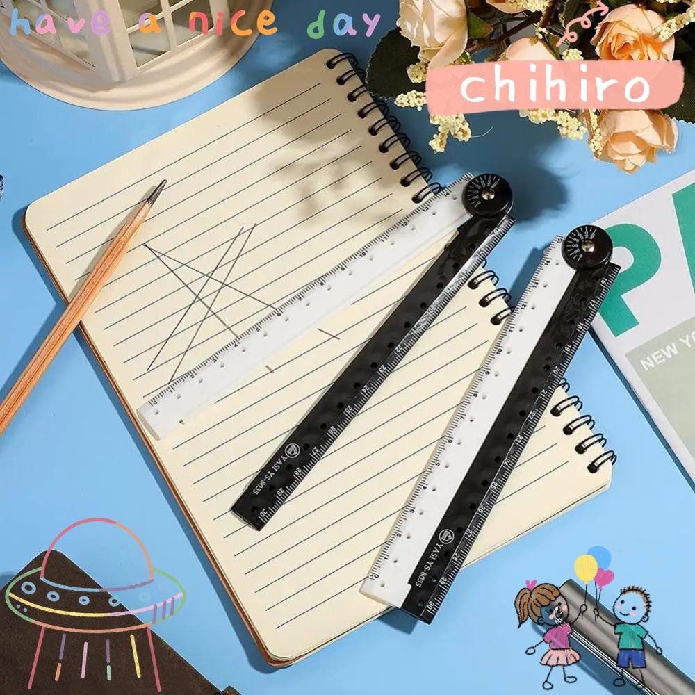CHIHIRO Folding Ruler, Non-toxic Plastic Stationery School Supplies ...