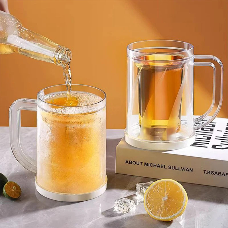 Freezer Ice Mugs Creativity Mug Liquid Frozen Refrigerator Cup Cold ...