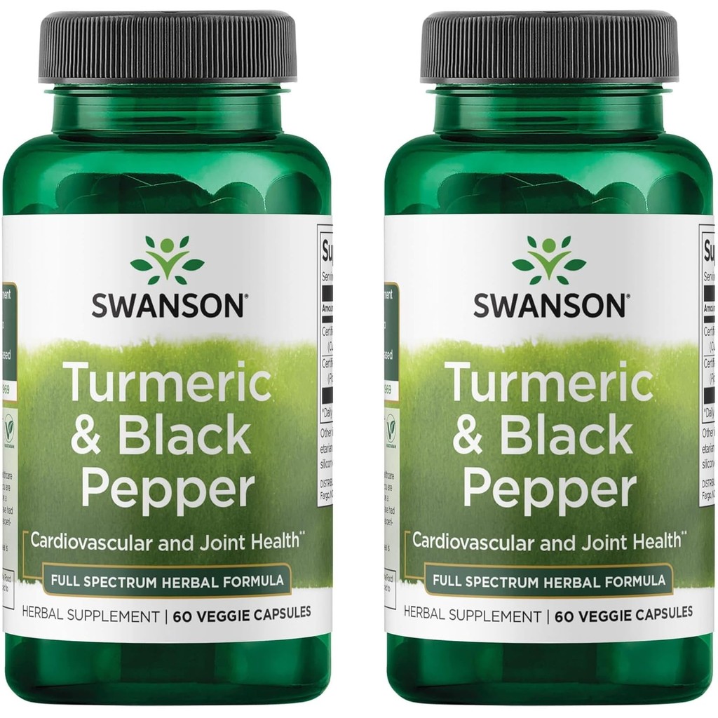 Swanson Turmeric & Black Pepper - Organic Joint Health, Heart Health ...