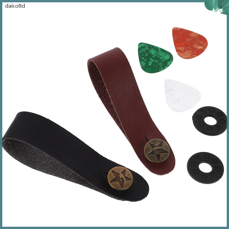 🎸 1 Set Acoustic Guitar Neck Strap with Guitar Pick | Shopee Singapore