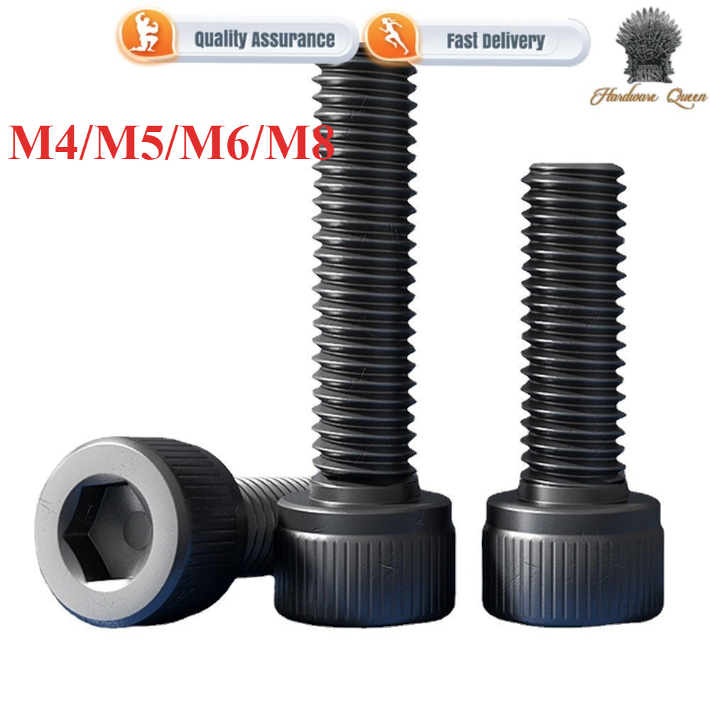 [4QB1] Hexagon Socket Screw, Cup Head Allen Bolt, M4/M5/M6/M8 Left ...