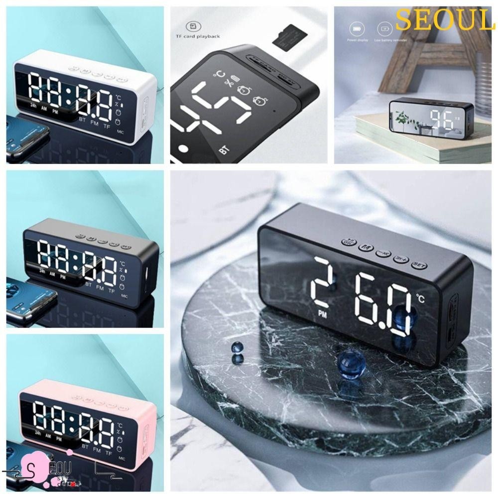 SEOUL G50 Wireless Speaker, Voice Prompt LED Display G50 Bluetooth ...