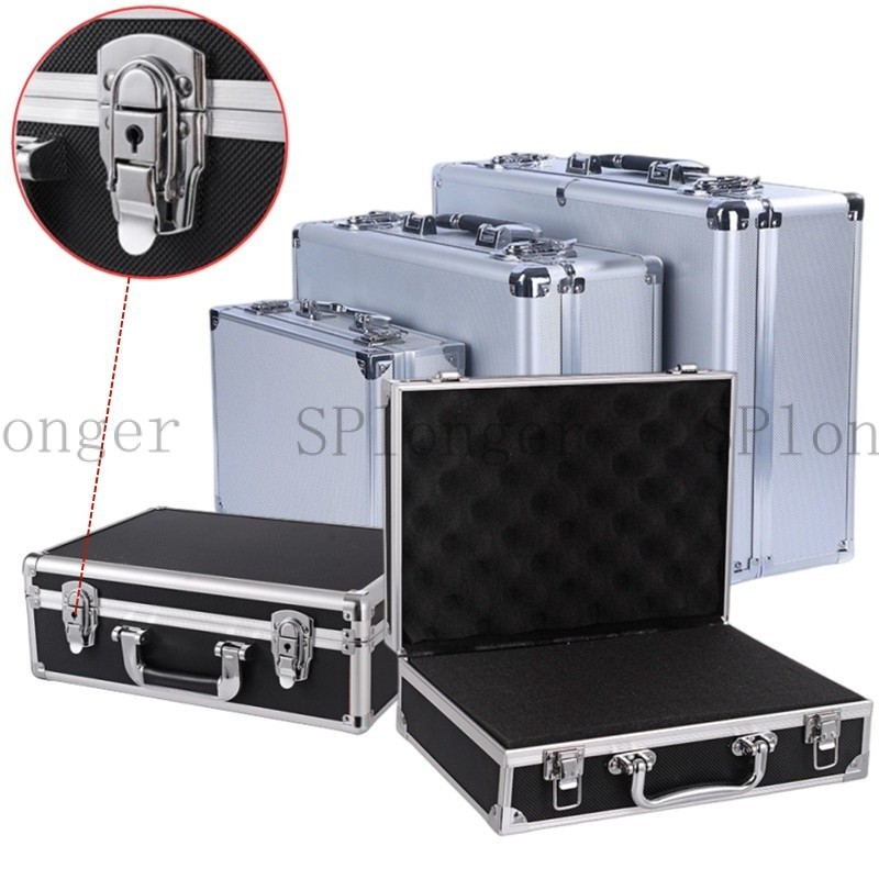 Portable Aluminum Carry Case Tool Box Password Safety Equipment ...