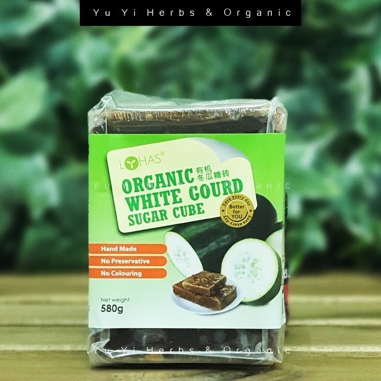 【Lohas】Organic White Gourd Sugar Cube - 580g | Shopee Singapore
