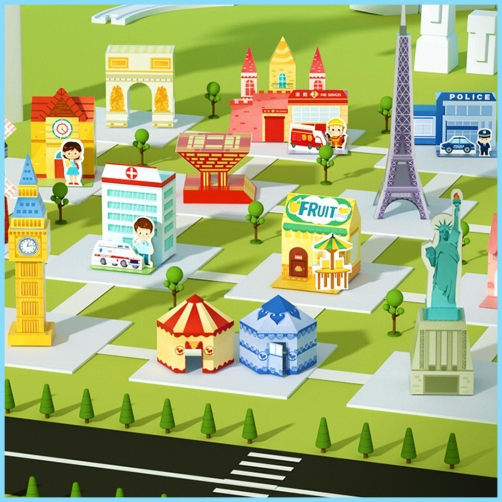 Folding Paper Kit Colorful Paper Craft Paper 3D Color Paper Kit Craft ...