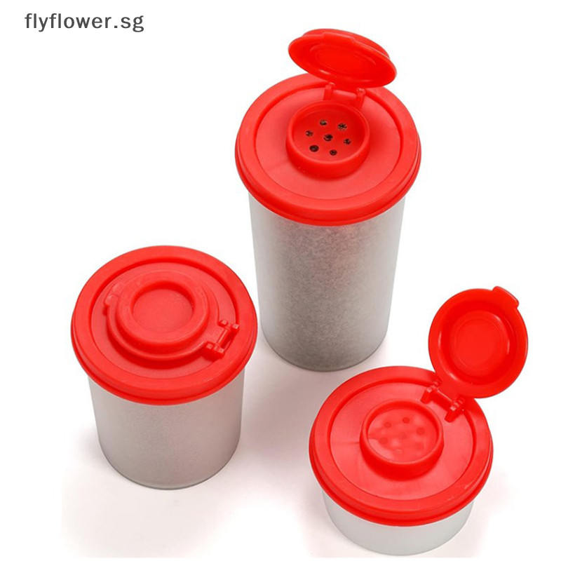 【HOT-A】 Salt And Pepper Shakers Set Mini Plastic Pepper Shaker With Lid ...