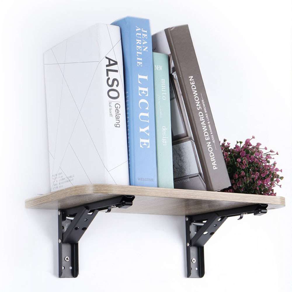 L folding Bracket,Wall Mounted Triangle Brackets Triangle Board Shelf ...
