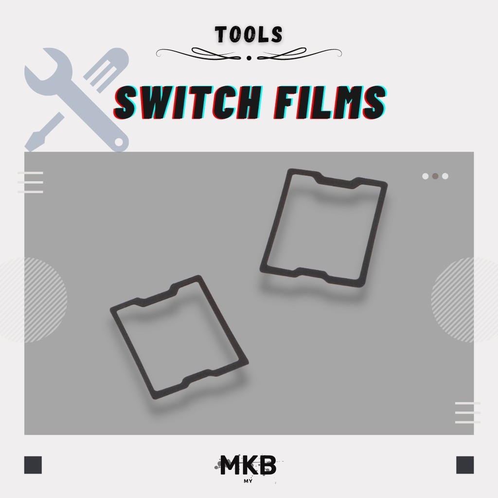 [READY STOCK] Mechanical Keyboard Switches Switch Film - Assorted ...
