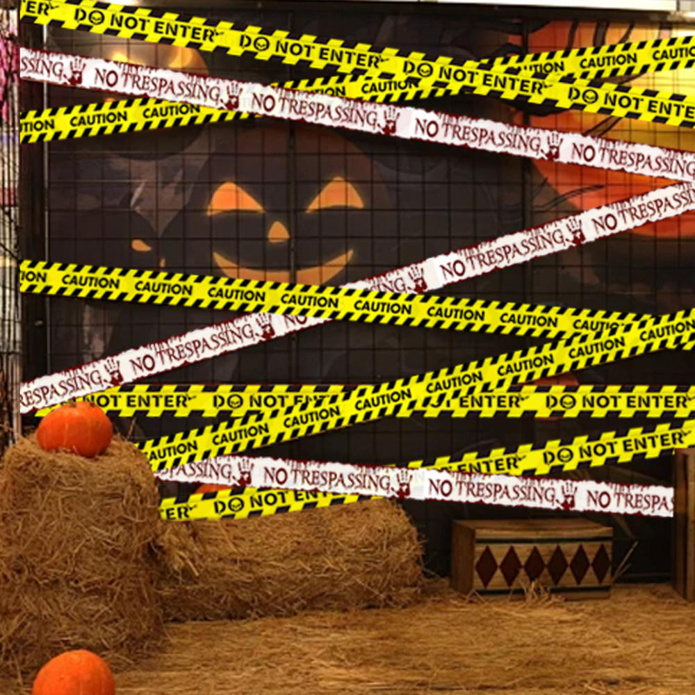 Caution Tape Halloween Decorations, Halloween Caution Tape ,Crime Scene ...