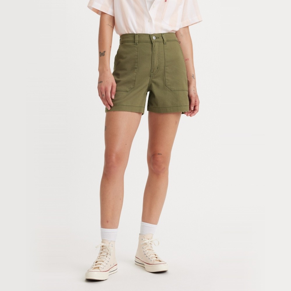 Levi's® Women's Utility Shorts A7542-0001 | Shopee Singapore
