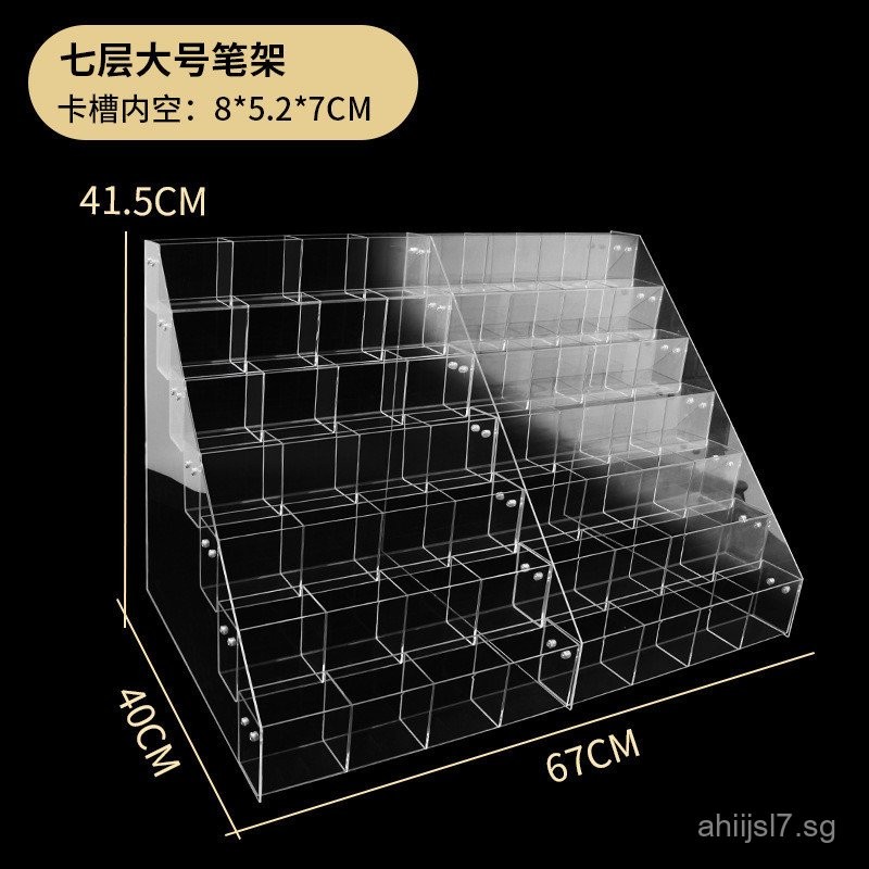 Transparent Acrylic Millet Display Stand Ladder Storage Box Anime ...