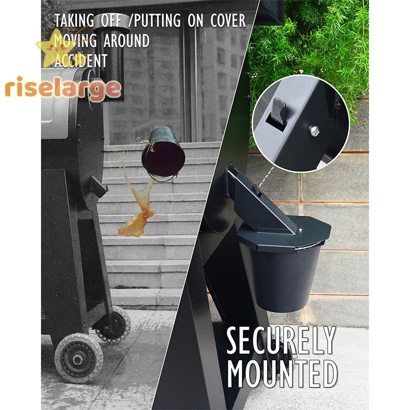 [RiseLargeS] r Drip Pan Upgraded Grease Barrel For Collecting Grease In ...