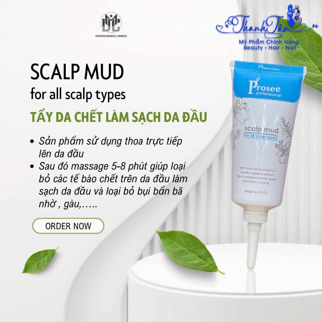 Prosee Scalp Mud Scalp Scalp Exfoliating Cream 200ml - TN | Shopee ...