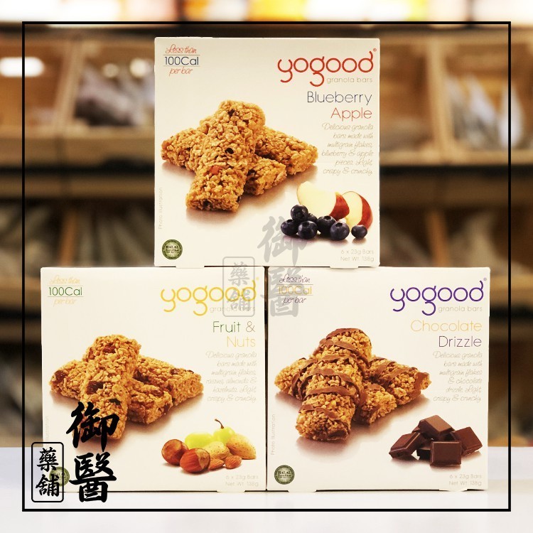 【Yogood】Granola Bars (6 bars x 23g) | Shopee Singapore