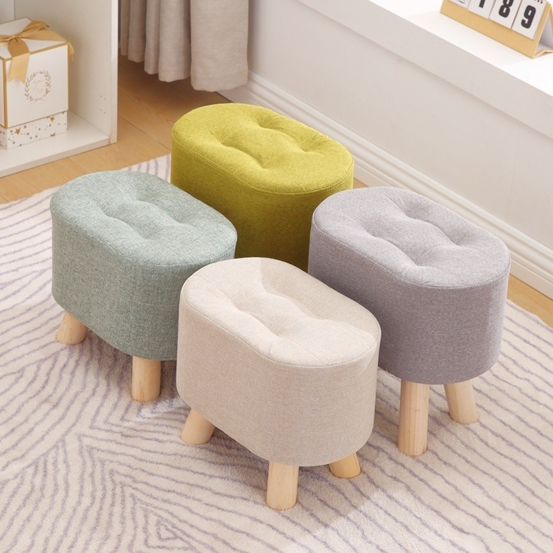 Living Room Stool Fashion Trending Low Stool Doorway Shoe Wearing Stool ...