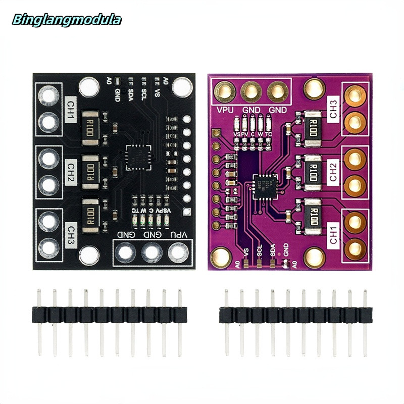 INA3221 Triple-Channel Module, High-Side Measurement, Shunt and Bus ...