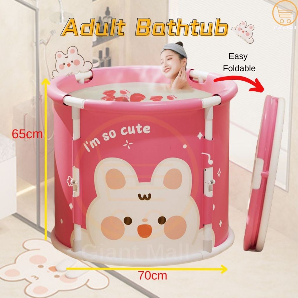 Portable Bath Tub Portable Adult Bath Tub Mandi Kolam Mandi Lipat Bath ...