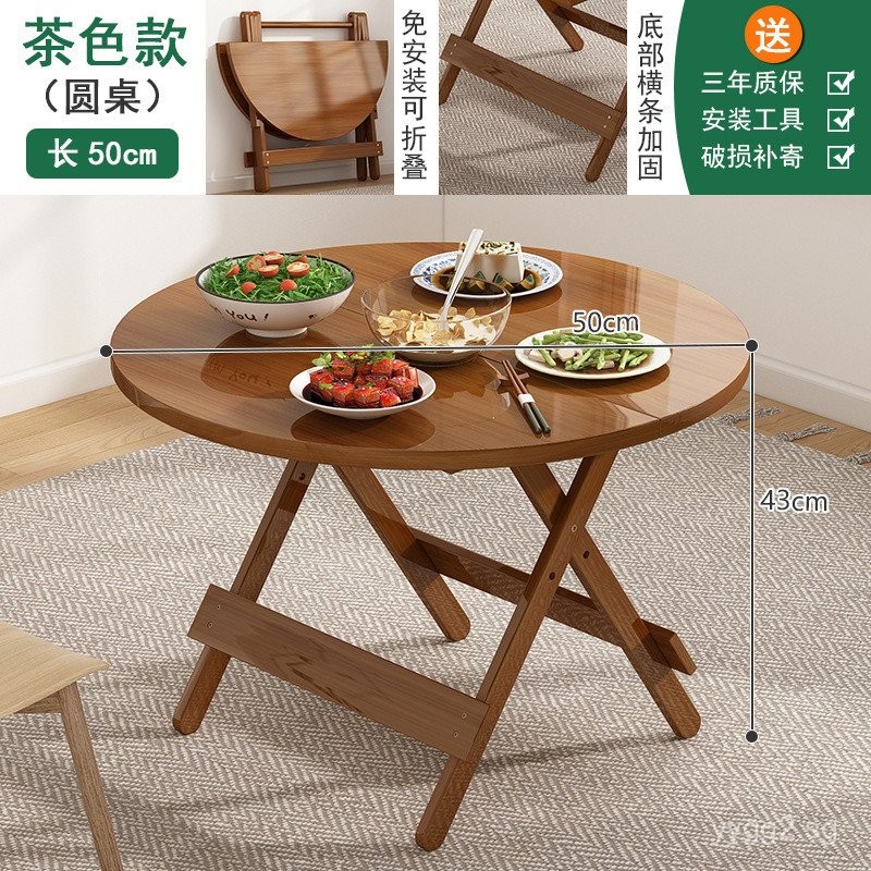 Folding Table Home Dining Table Rental Room Dining Table Small ...