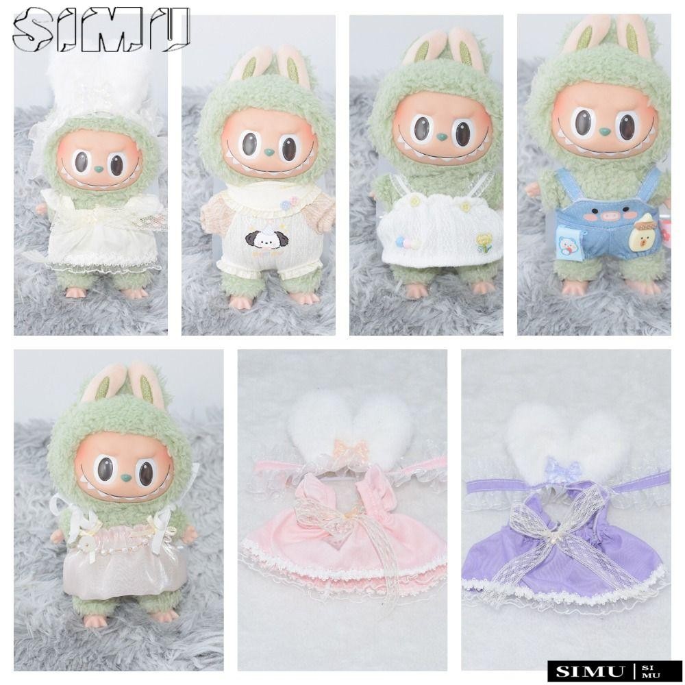 SIMULR Labubu Wears, Hand-made Multiple Styles Labubu Pajamas, Mini ...
