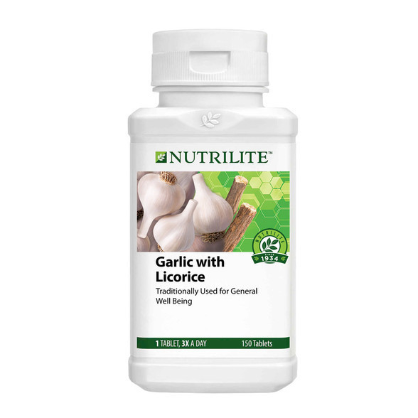Nutrilite Garlic with licorice (150 tab) | Shopee Singapore